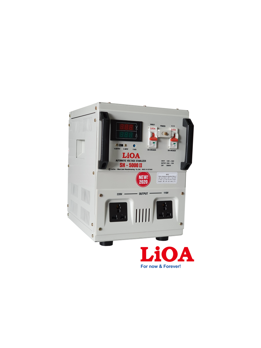 Stabilizer / Stavolt LiOA SH-5000 II, 5 kVA, 1 Phase | LIOA Indonesia Distributor